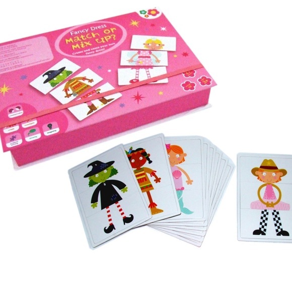 creative kidstuff | Toys | Mix And Match Dress Up Cards | Poshmark